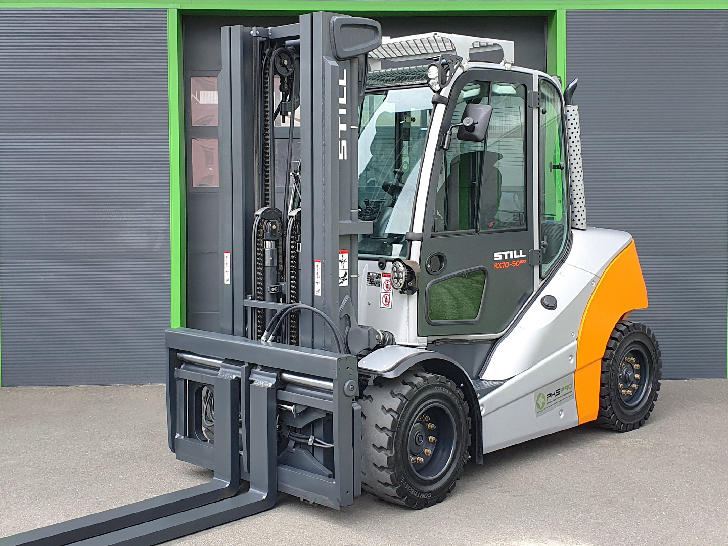 Viličar STILL RX70-50/600D – Generalno obnovljen s pozicionerjem vilic ...